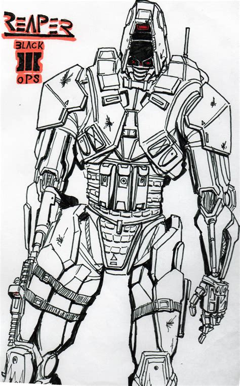 Call Of Duty Black Ops 3 Reaper By Therenegadesgt On Deviantart