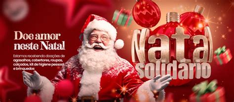 Social Media Banner Natal Solid Rio Doe Amor Neste Natal Psd Edit Vel