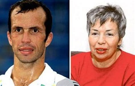 Radek Stepanek 33 And His Mother Mother Hana Stepankova 61 Tennis