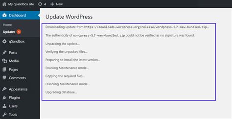 Cómo encontrar su versión actual de WordPress y actualizar a la última