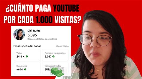 CUÁNTO PAGA YOUTUBE POR 1000 visitas Estrategia de Luisito Comunica