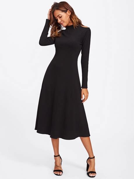 Winterkleid langarm Stil und Schönheit