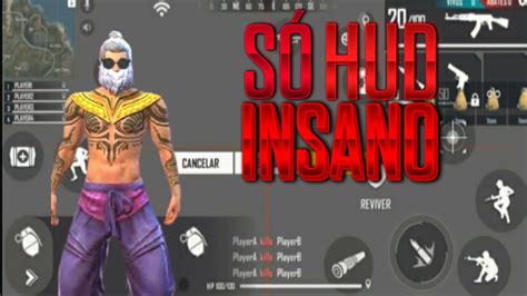5 MELHORES HUD 2 DEDOS FREE FIRE YouTube