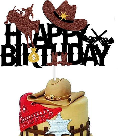 Cowboy Birthdays Clip Art Library