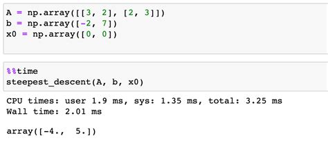 descent method — steepest descent and conjugate gradient in python by sophia yang medium