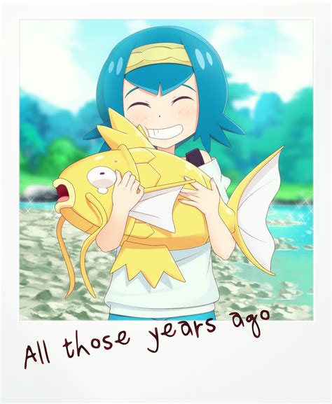 Lana And Magikarp Pokemon And 2 More Drawn By Gazing Eye Danbooru