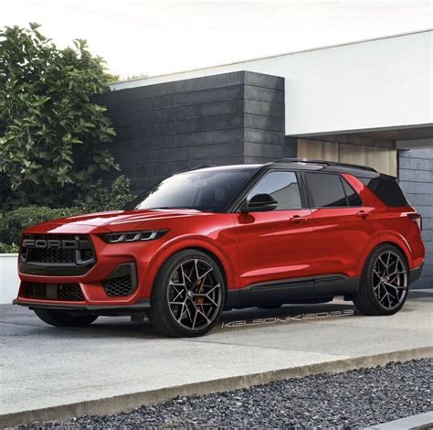 Ford Explorer With S650 Mustang Face 7th Gen 2024 S650 Mustang Forum