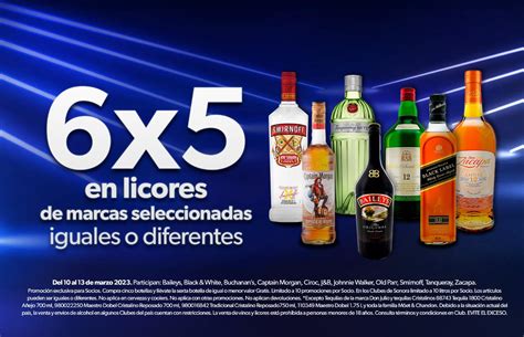 En Sam S Club 6x5 En Licores Seleccionados Del 10 Al 13 De Marzo