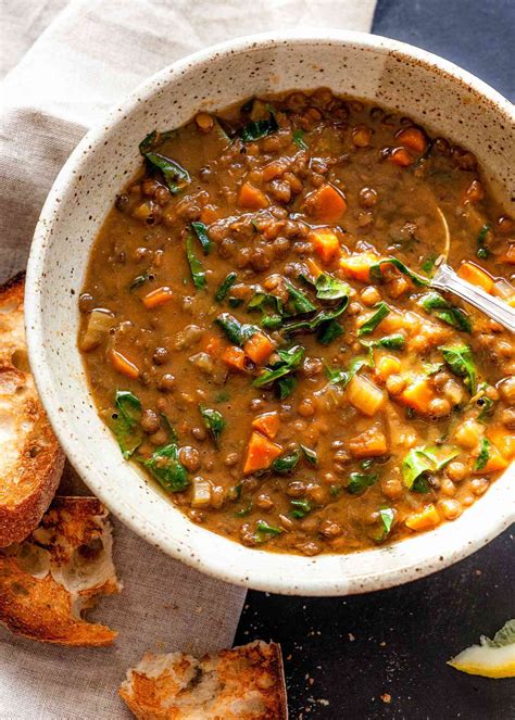 Veggie Lentil Soup Recipe Besto Blog