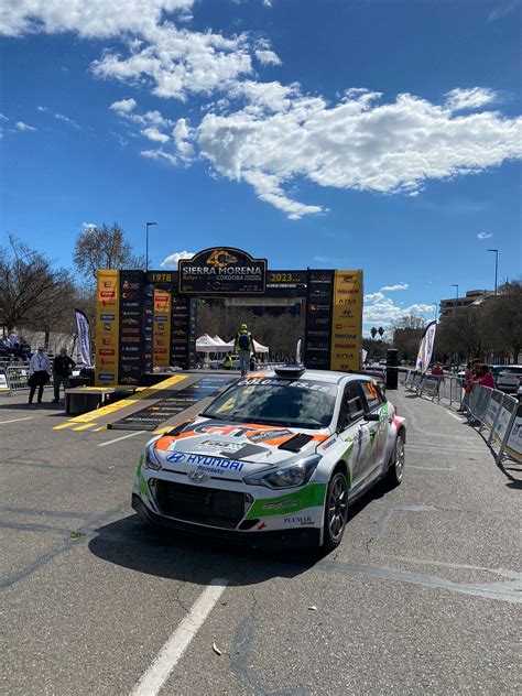 David Pérez y Alejandro L Leseduarte Rallye Team Andalucia