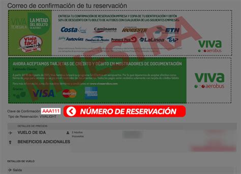 VivaAerobus Facturación en Línea