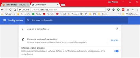 Cómo usar el escáner de malware de Google Chrome