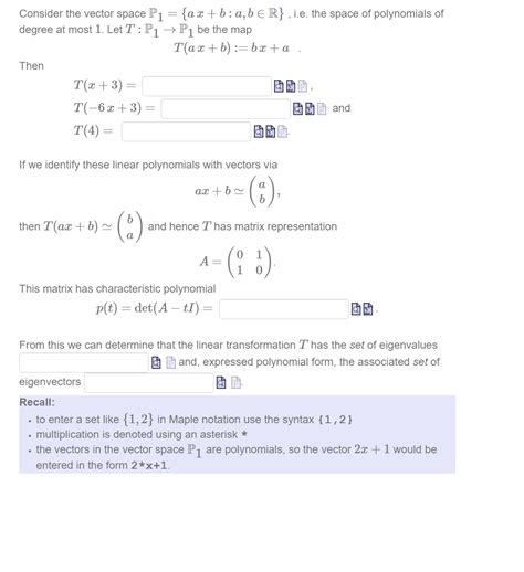 solved consider the vector space p1 a r b a b er t i e