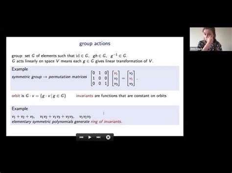 free course invariant theory for maximum likelihood estimation from fields institute class