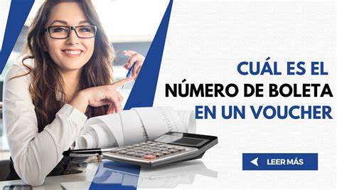 Cual Es El Numero De Boleta En Un Voucher Image To U