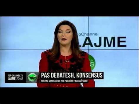 Edicioni Informativ Shkurt Ora Top Channel Albania