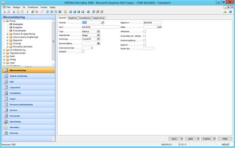 Microsoft Dynamics Nav Classic User Manual
