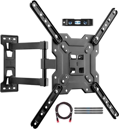 Suptek Soporte De Pared Para TV Con Nivel De Burbuja Incorporado Para