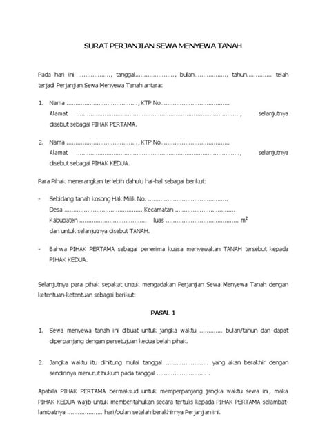 Rekomendasi Contoh Berita Acara Serah Terima Sewa Bangunan Kreatif Deh