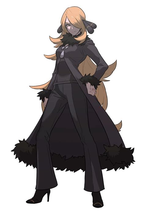Cynthia Pokemon And 2 More Drawn By Redlhzz Danbooru