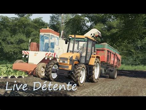 FS19 La Campagne Deux Sévriennes Live Détente YouTube