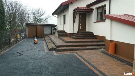 Archiwalne Układanie kostki brukowej Płock