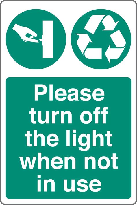 Recycling Waste Management Trash Bin Label Sticker Save Energy Sign