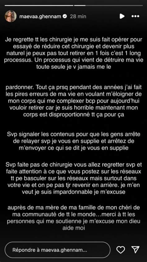 Jarrive pas à men remettre Maeva Ghennam au plus mal après sêtre