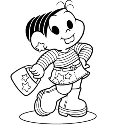 Turma Da Monica Para Colorir 36 Desenhos De Pintar Colorir Cantinho