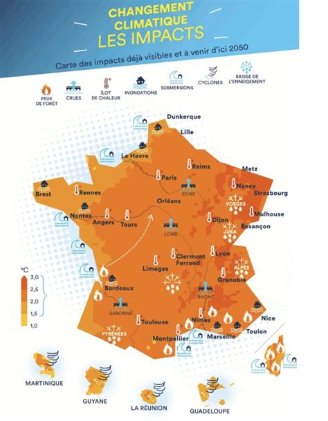 Maps The Parts Of France Set To Be Underwater As Sea Levels Rise