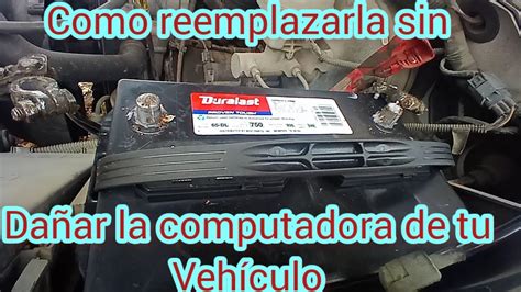cómo cambiar una batería sin dañar la computadora YouTube