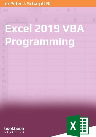 excel 2019 vba programming softarchive