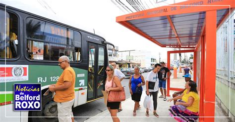Abrigos modernos para ponto de ônibus chegam à periferia de Belford