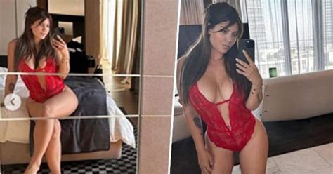 SEXY Pictures Mauro Icardi S Ex Wife Wanda Nara Flaunts Assets In Red