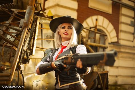 Blue Wolf Ashe Overwatch Naked Cosplay Asian 14 Photos Onlyfans