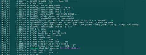 tda4vm tda4 sgmii mac2mac processors forum processors ti e2e support forums