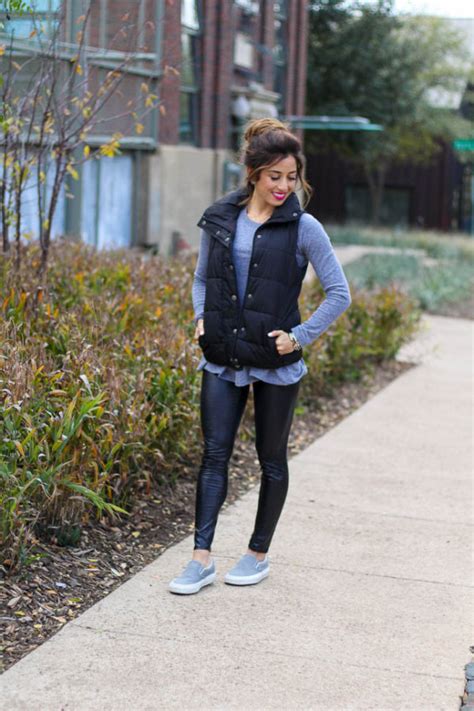 How To Style A Puffer Vest A Double Dose