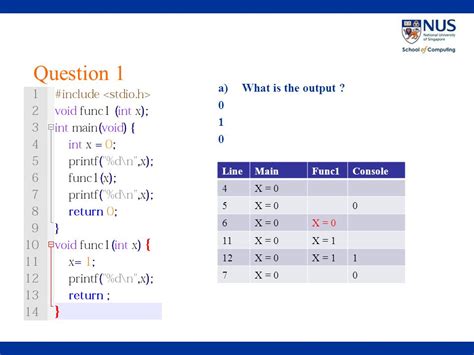 CS1010E Programming Methodology Tutorial 4 Modular Programming With