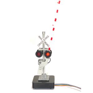 G Scale Motorized Crossing Gate Signaling Lighting Animation