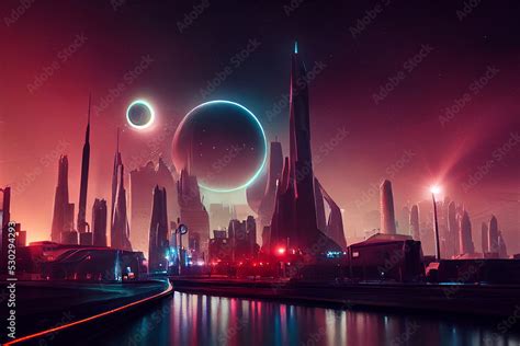 Sci Fi Night City Wallpaper Infoupdate Org
