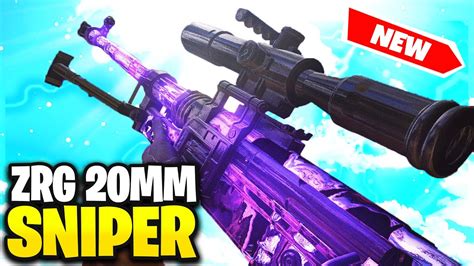 How To Unlock The ZRG 20mm SNIPER In Cold War NEW UPDATE DLC YouTube
