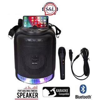 S L SK 1101 Original Super Bass Portable Bluetooth Speaker With