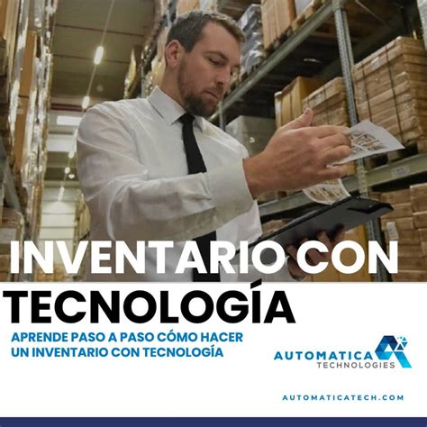 Cómo hacer un inventario de almacén AUTOMATICATECH
