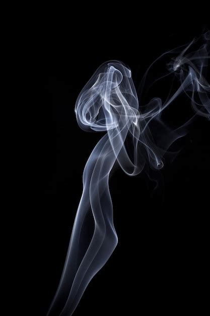 Premium Photo Abstract Smoke Isolated On Black