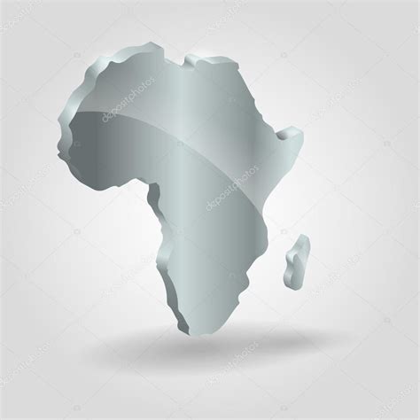 Frica 3d Mapa De Plata Imagen De Frica Moderna Mapa Ilustraci N 2024