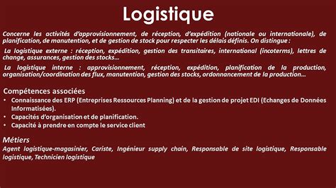 Les secteurs d activités MEEF