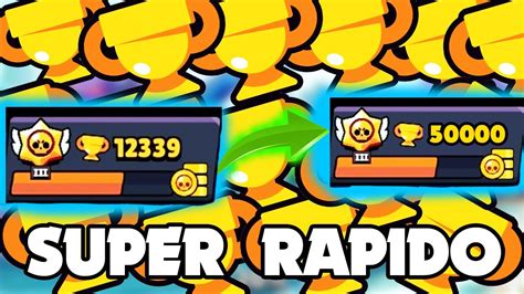 Como Subir Copas Brawl Stars Youtube