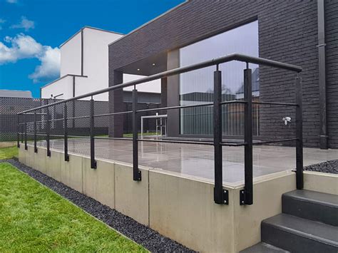 Balustrades Voor Een Terras Een Buitentrap Een Balkon Of Trapgat