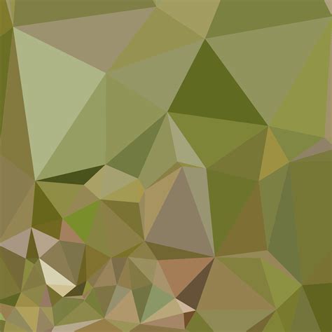 Dark Olive Green Abstract Low Polygon Background 12057680 Vector Art At