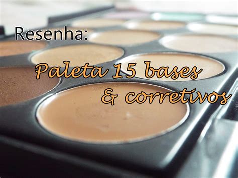 Paleta 15 Bases E Corretivos Garota Maluquinha